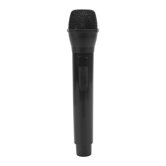 Plastic Prop Microphone for Singing, Parties, Toys in Black, Gold ...