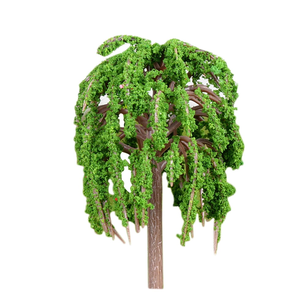 Fake Miniature Trees Plant Decoration Weeping Willow Ornament - Walmart.com