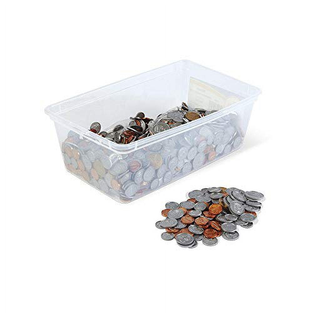 Fake Money Coin Classroom Set, Detailed Fake Coins, Prop Money, Toy ...