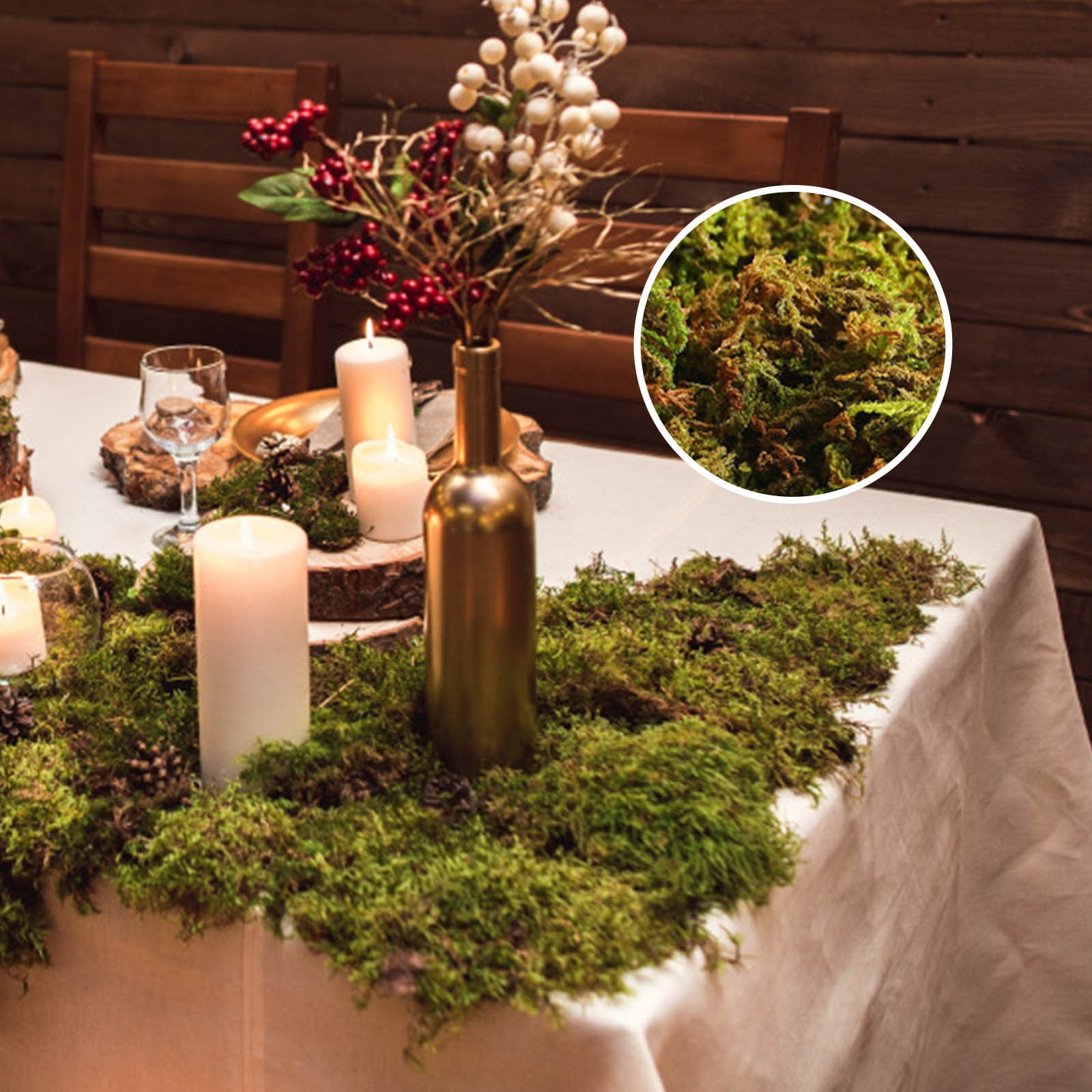 Fake Moss Artificial Moss for Potted Plants Greenery Moss Home Decor ...