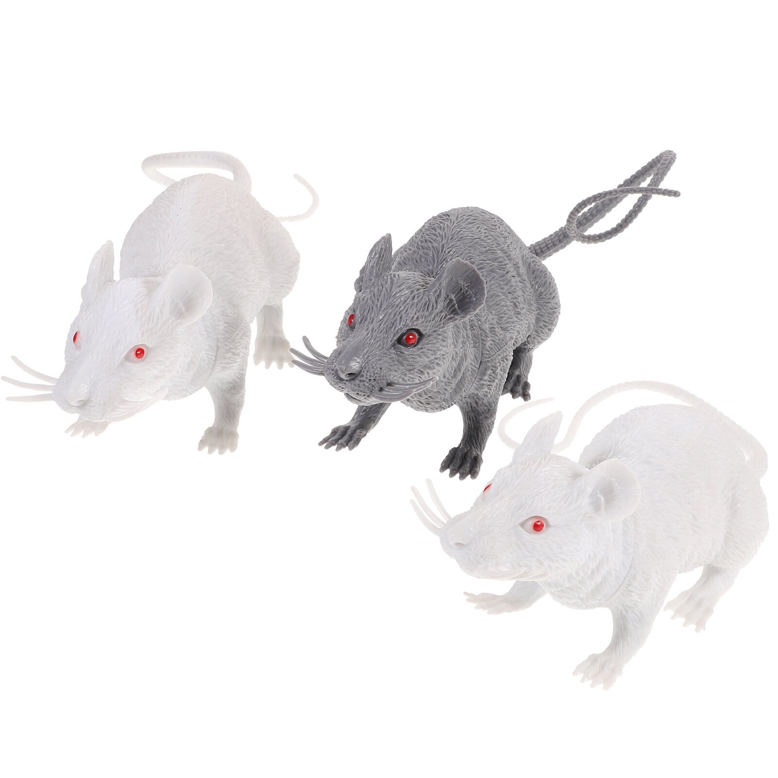 Fake Mouse Toy Rat Realistic Toys Halloween Decortions Ant Figure Prank ...