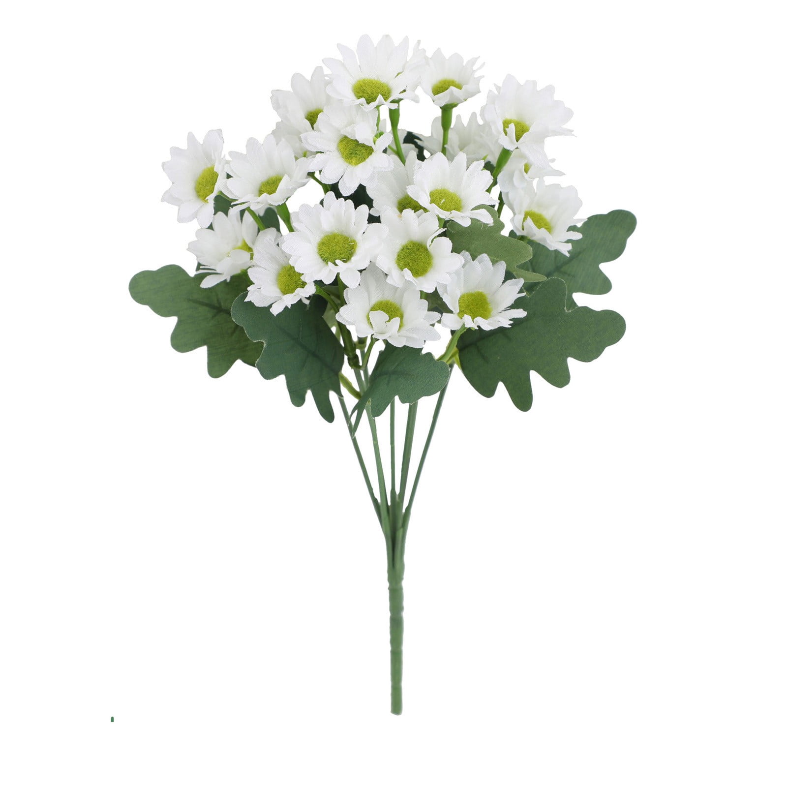 Fake Mums Faux Fall Flowers Plants for Outdoor Porch Planters, 5 ...