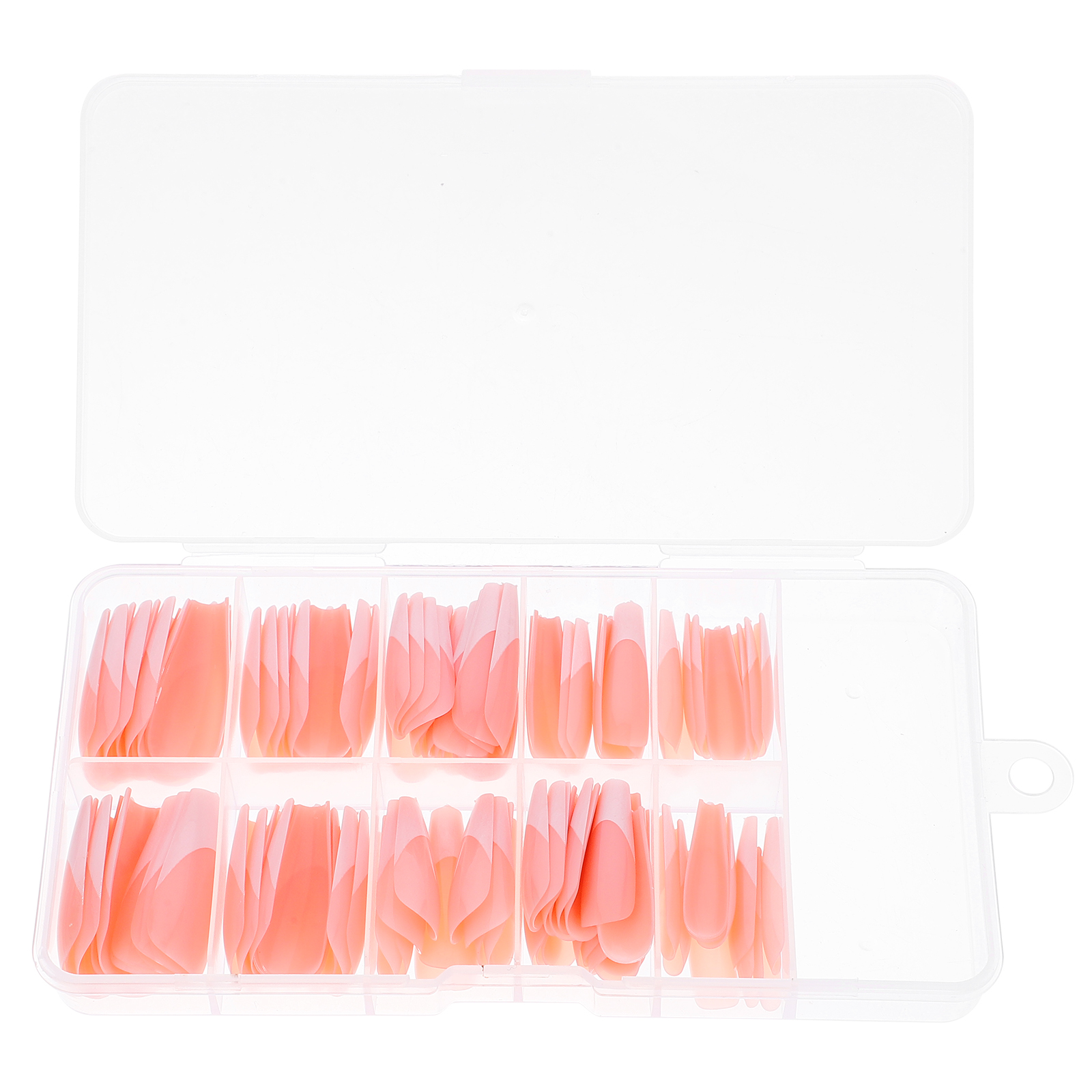 Fake Nails 120 Pcs Fingernails for Women Kit Long Ballet Patch False ...