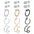 Briana Williams Fake Nose Rings Set, Stainless Steel, Magnetic Nose ...