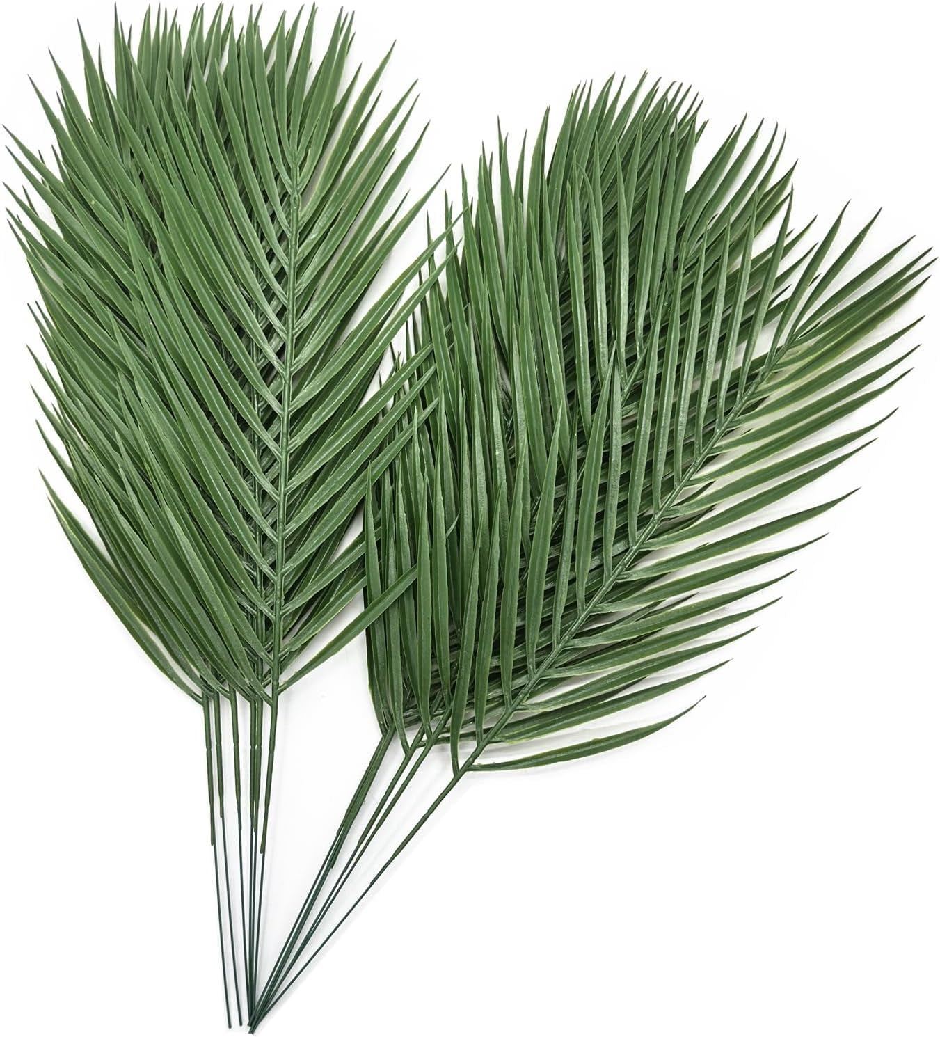 Fake Plants Artificial Plant Outdoor Shrubs Faux Grass Plastic Leaves ...