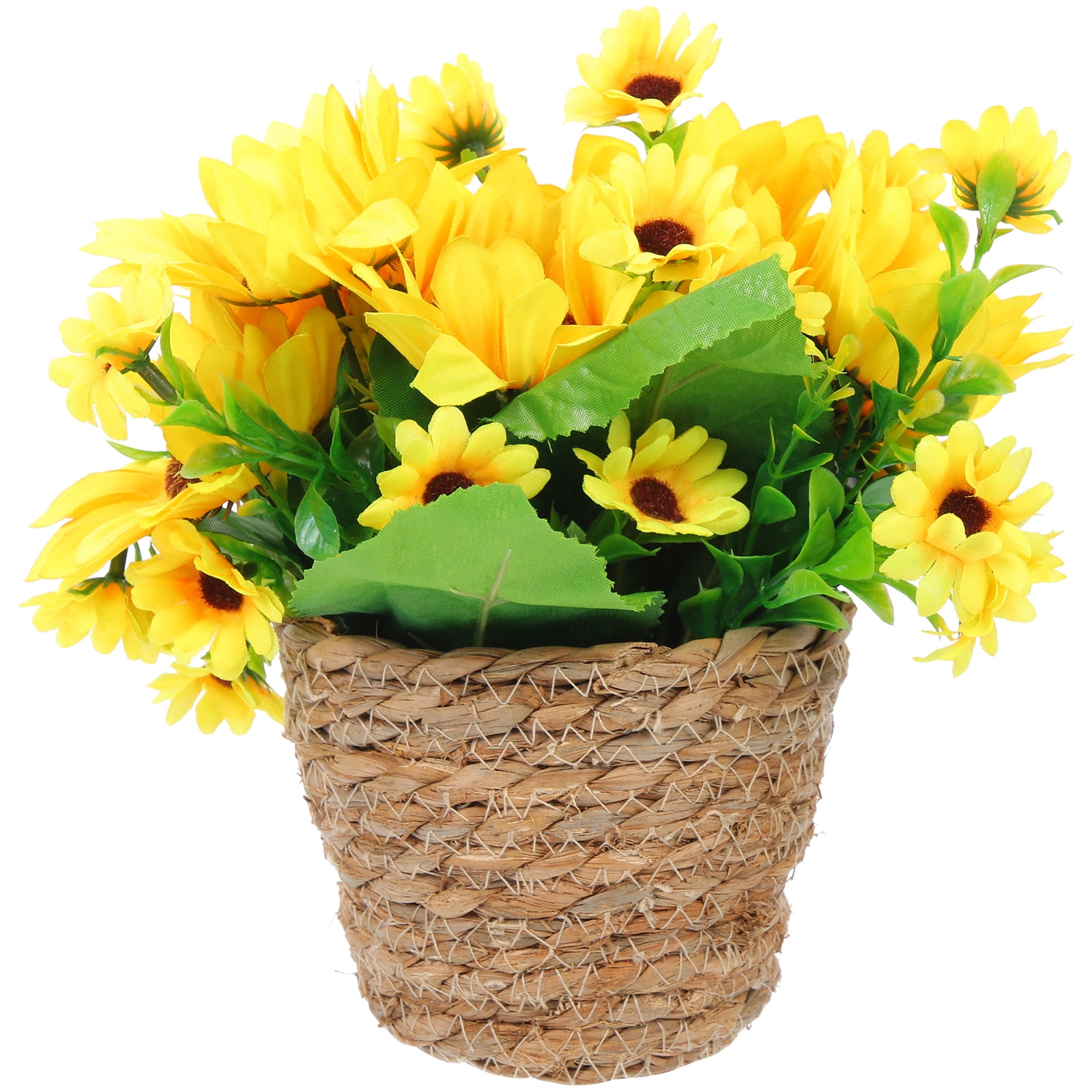 NUOLUX Simulation Flower Pot Lifelike Design Study Room 1Pcs 7.9x5.9x5 ...