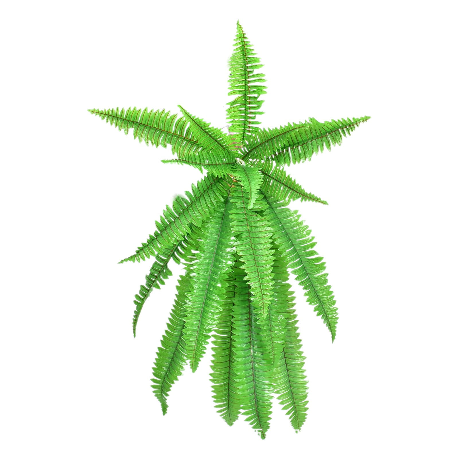 Fake Plants Clearance! Nanoei, Artificial Fern Bush Long Greenery ...