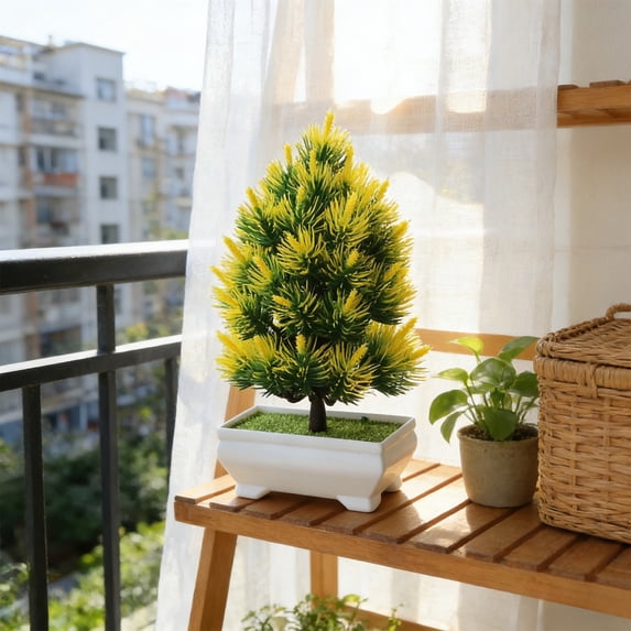 Fake Potted Floras, Kadlawus Artificial Potted FLORAs, Simulation Fake ...