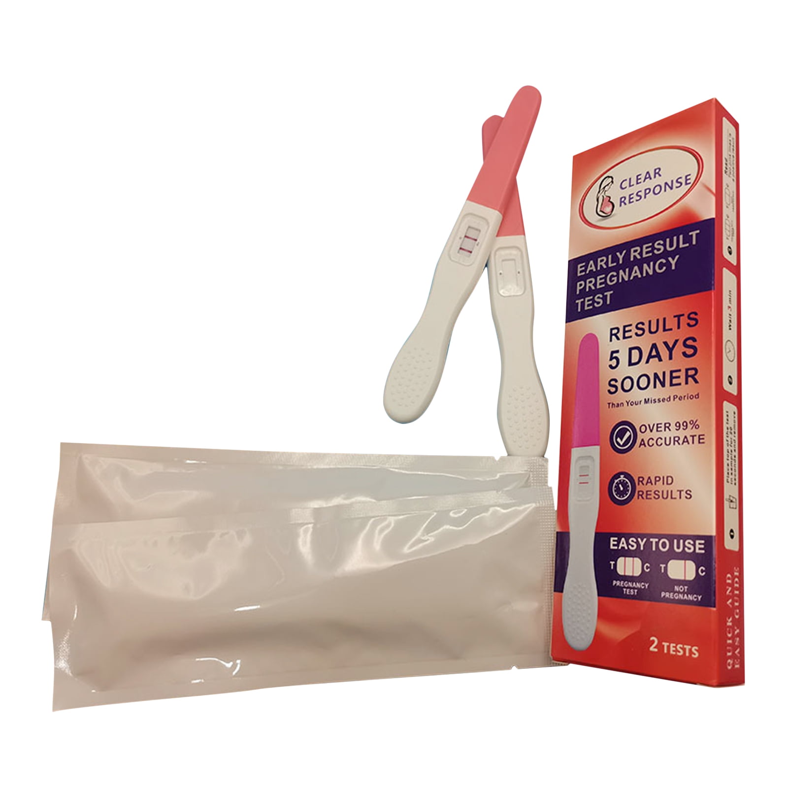 Fake Pregnancy Test Stick 2 Pack For Joke Prank Gag Adult Women Men Fun ...