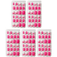 Aliver False Nail Kit for Girls 144 Count,Safe and Odorless,Press on ...