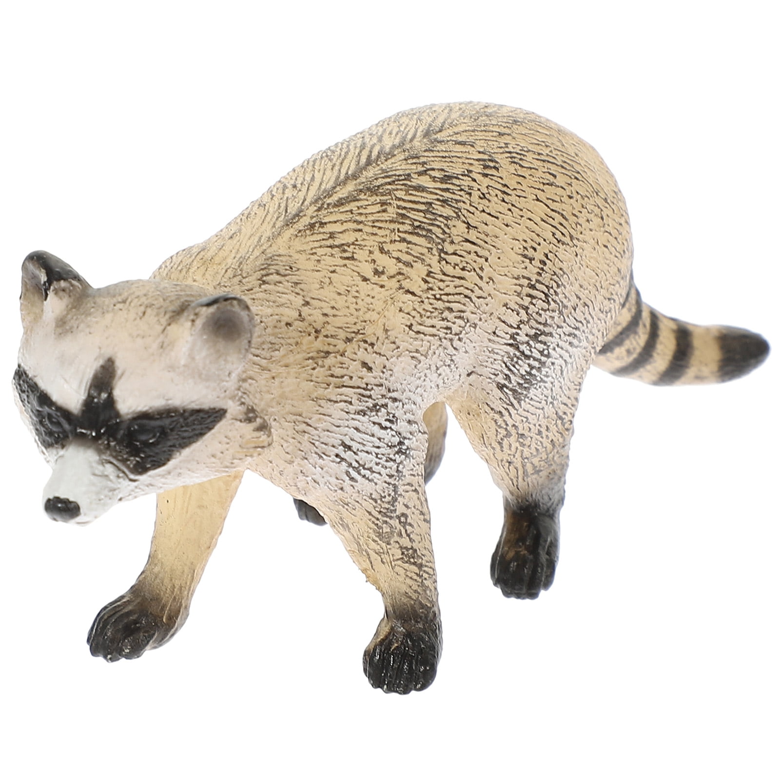 Fake Raccoon Toy Simulation Raccoon Figure Wild Animal Figure ...