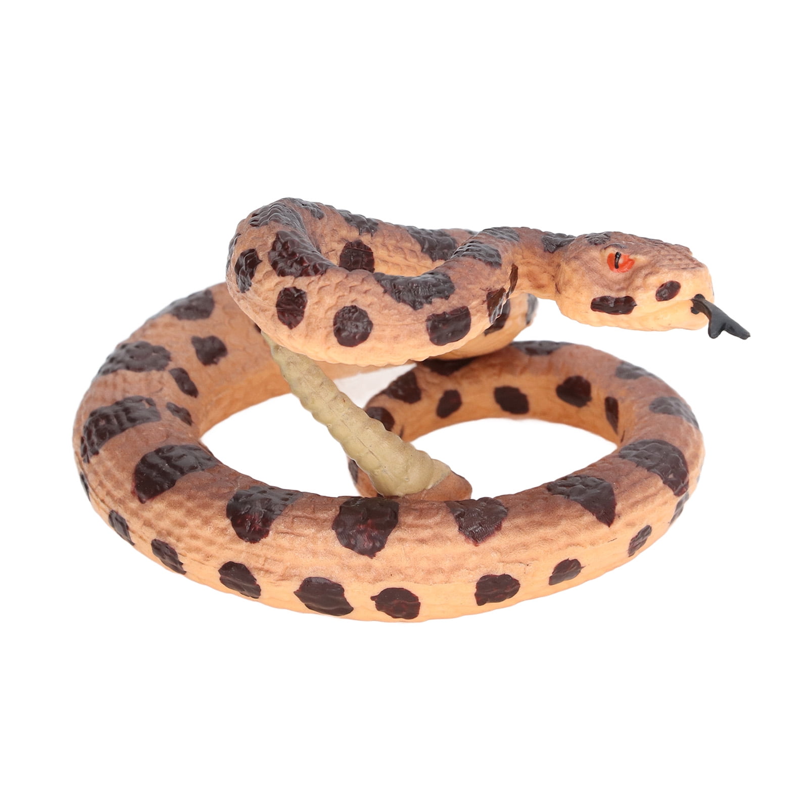 Fake Rattlesnake Lifelike Colorful Texture Plastic Snakes Eco Friendly ...