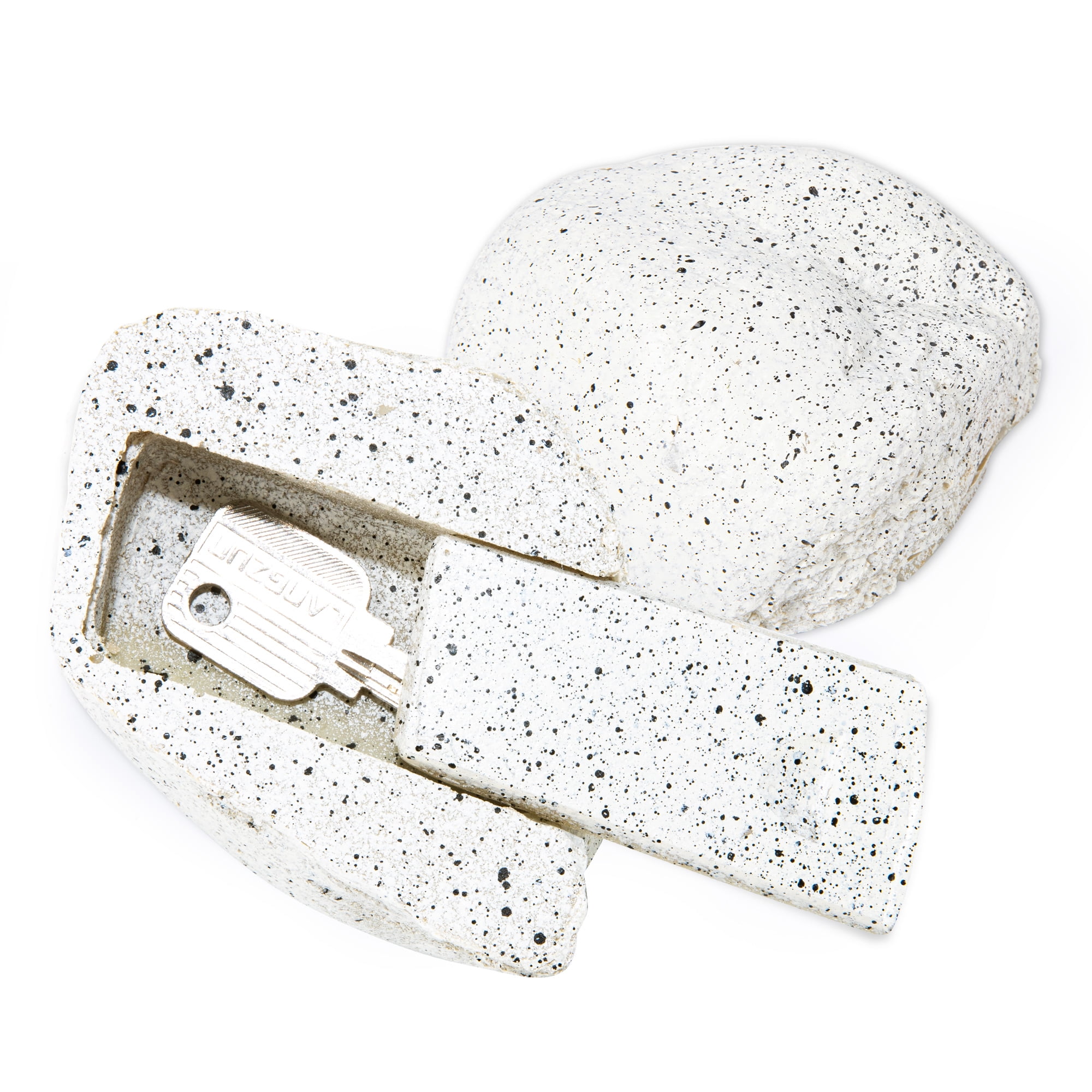 My Mealivos Fake Rock Key Hider Safe for Outdoor Garden or Yard, Large ...