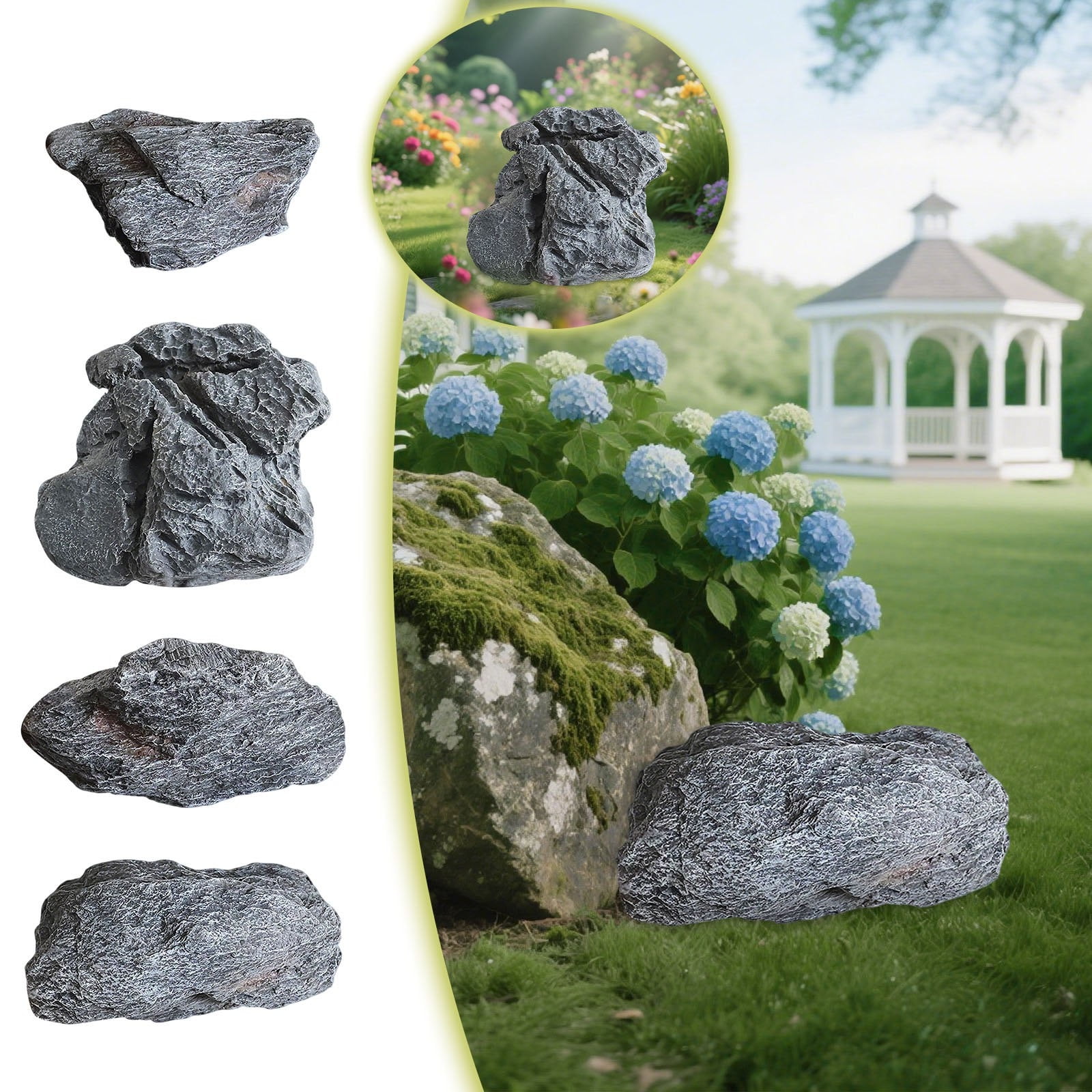 Fake Rock Landscape Rock Multipurpose Pump Cover Background Props Faux ...