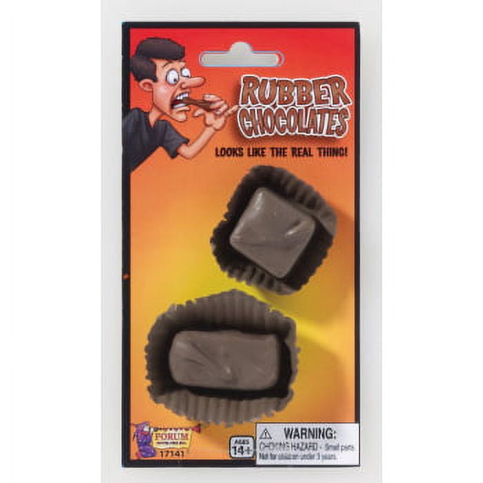 Fake Rubber Chocolates - Looks like the Real Thing! - Walmart.com