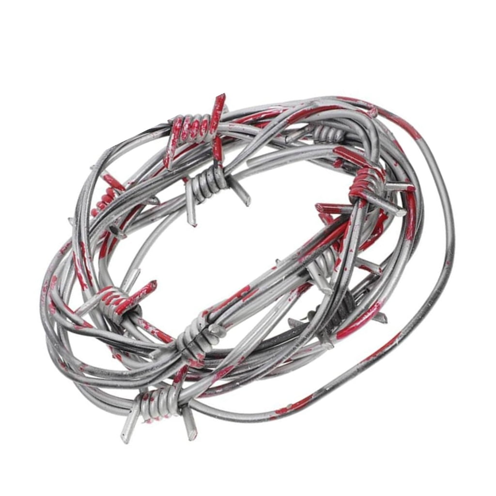 Fake Rusted Barbed Wire Plastic Barb Wire Props for Christmas Party ...