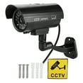 Fake Security Camera, LED Flash, 3-6 Months Power, Dummy CCTV Monitor ...