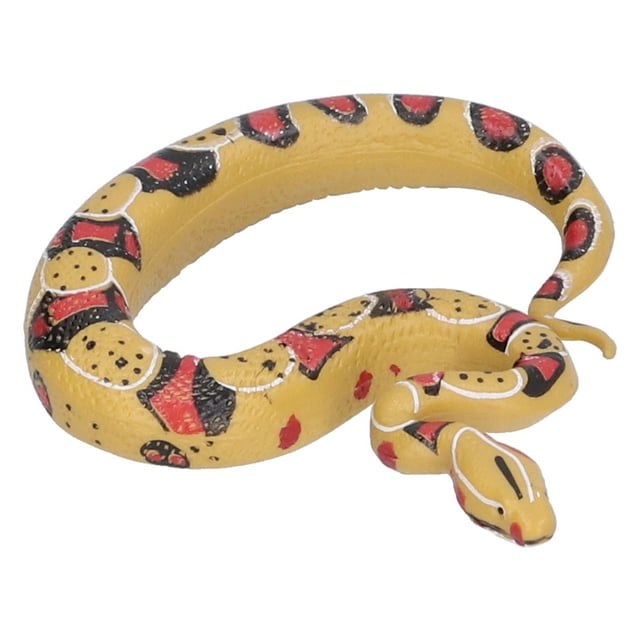 Fake Snake Figure Toys Plastic Lifelike Wildlife Snake Model Toys ...