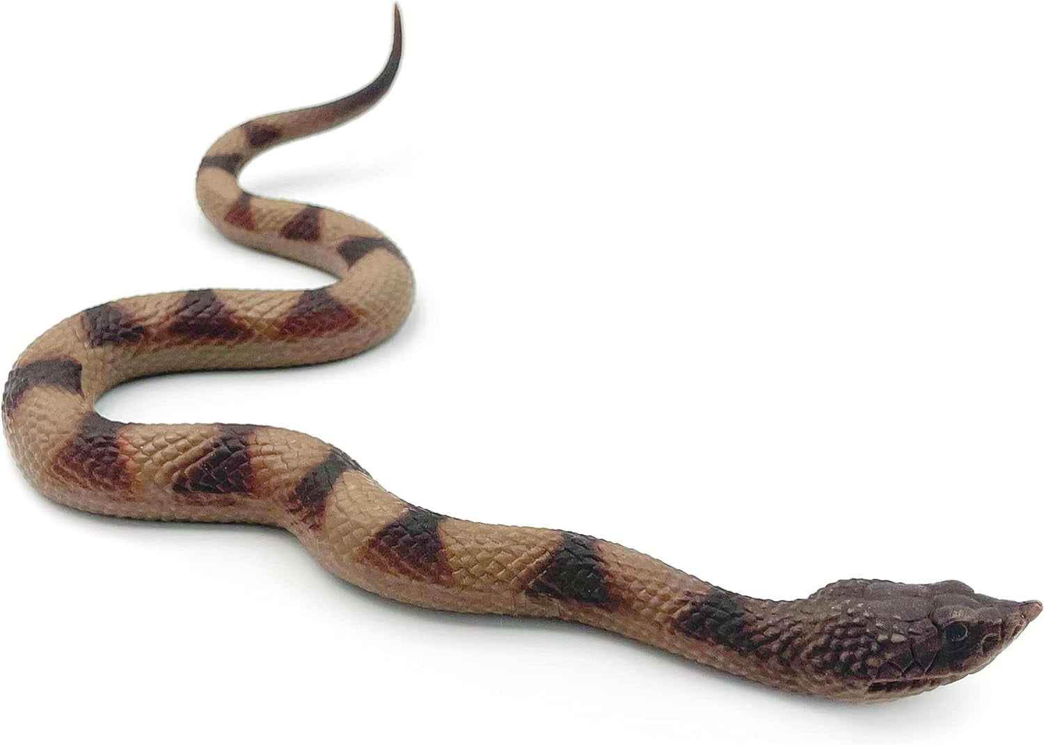 Fake Snake Toy Realistic Rubber Snake Toy 13.8" Coral Snake Figurine ...