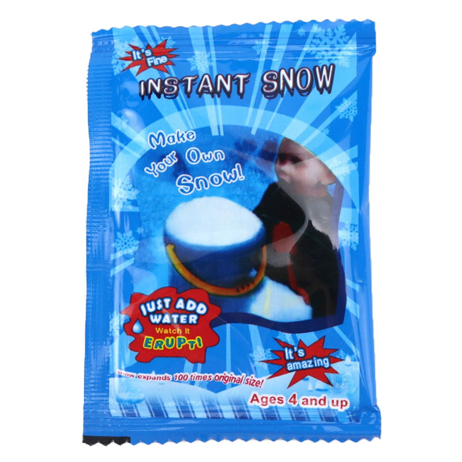 Fake Snow for Slime Polymer DIY Fluffy Artificial Snowflakes Instant ...