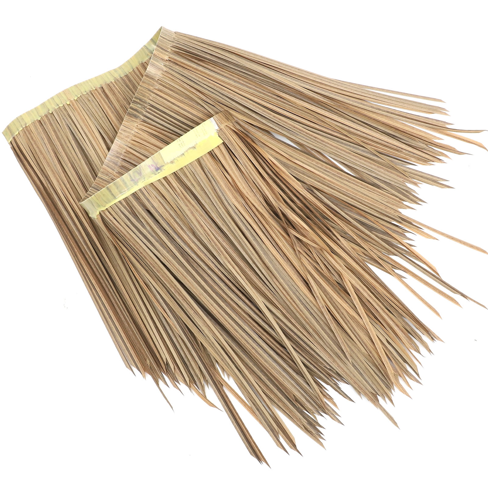 Masteelf Artificial Thatch Roof for Decoration Vivid Khaki Plastic ...