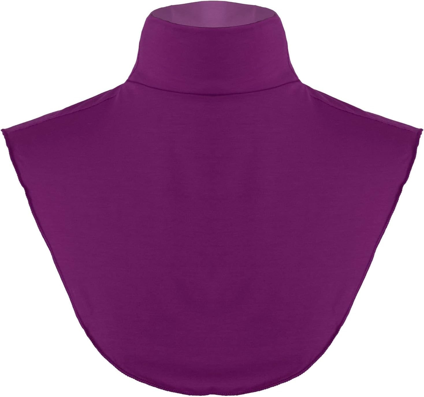Fake Turtleneck Dickey Detachable Collars Half Top Mock Blouse Collar ...