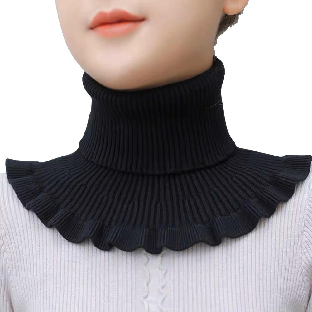 Fake Turtleneck Dickies for Women, Knitted False Collar, Detachable ...