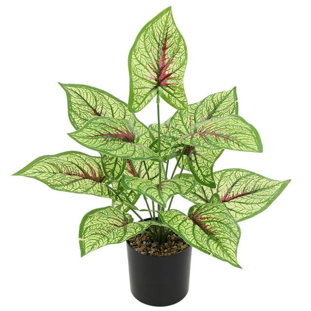 Fake plants, artificial plants with large leaves, used for interior ...