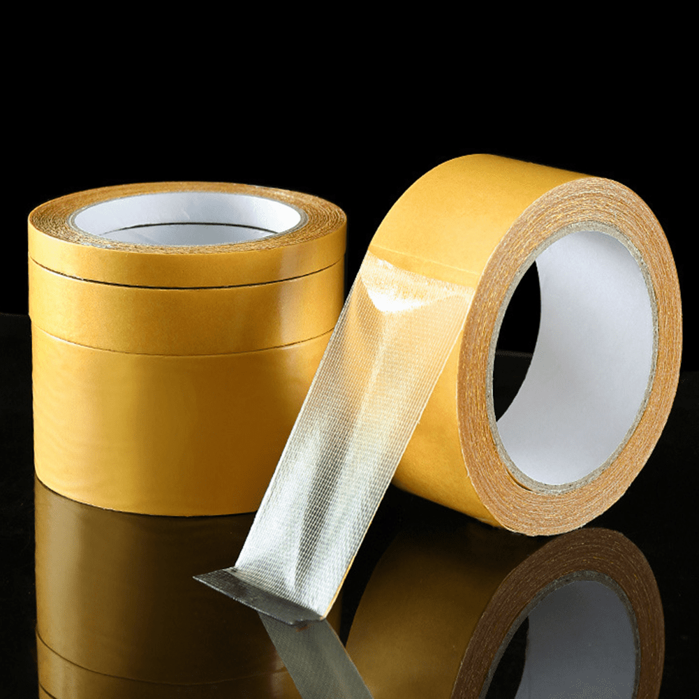 Fakrich Double Sided Fabric Tape, 2 Pcs Strong Double Sided Tape Heavy ...