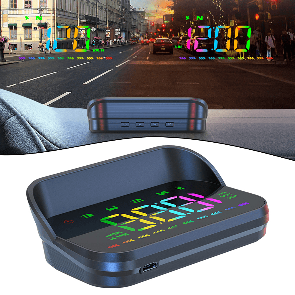 Fakrich Head Up Display,Car Heads Up Display, GPS Speedometer M23s ...