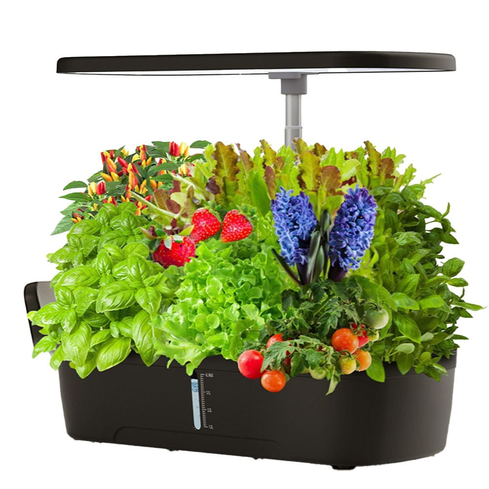 Fakrich Hydroponics Growing System Kit 12 Pods Indoor Garden ...