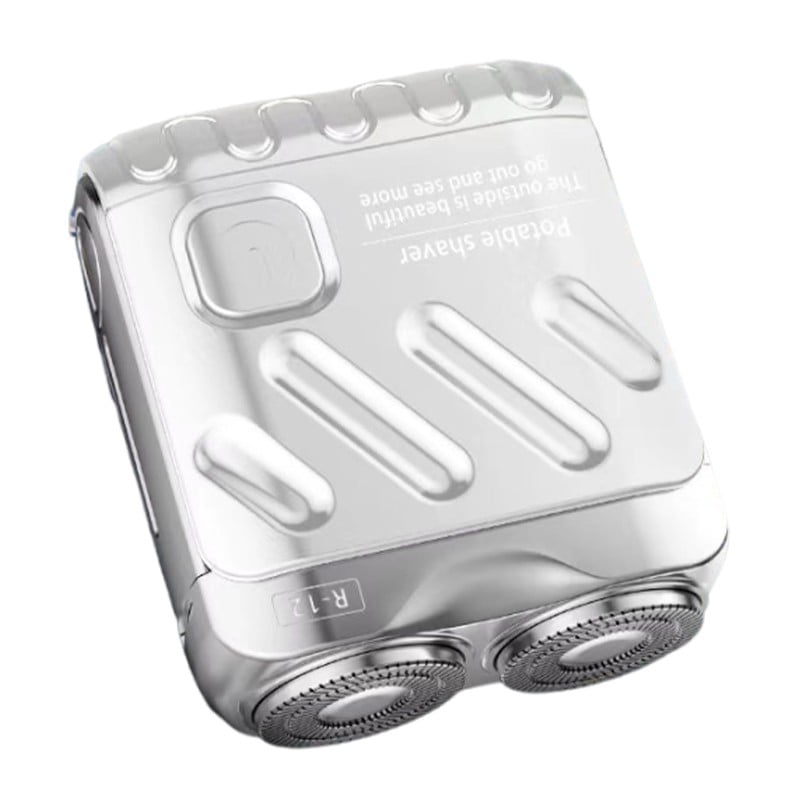 Fakrich Mini Portable Electric Shaver, Pocket Razor with Magnetic Head ...