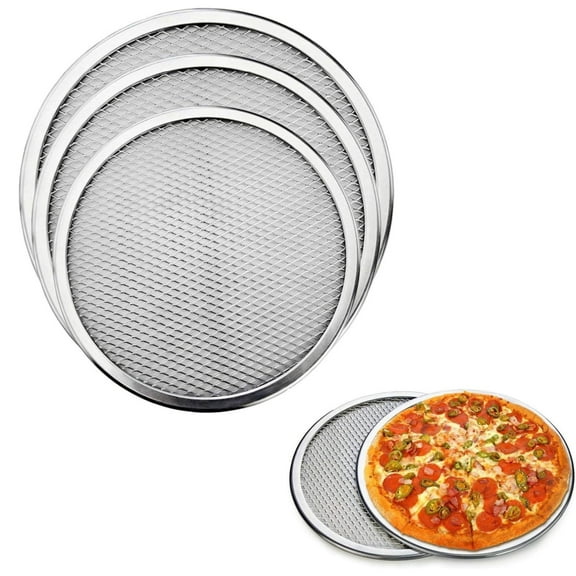 Chef Pomodoro Large Sicilian Style Crispy Deep Dish Pizza Pan, 13.2 x ...