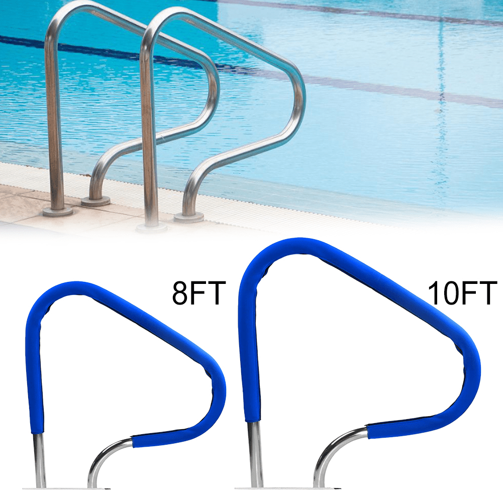 Fakrich Pool Handrail Covers with Zippers 10 Ft Anti-Slip Cool Touch ...