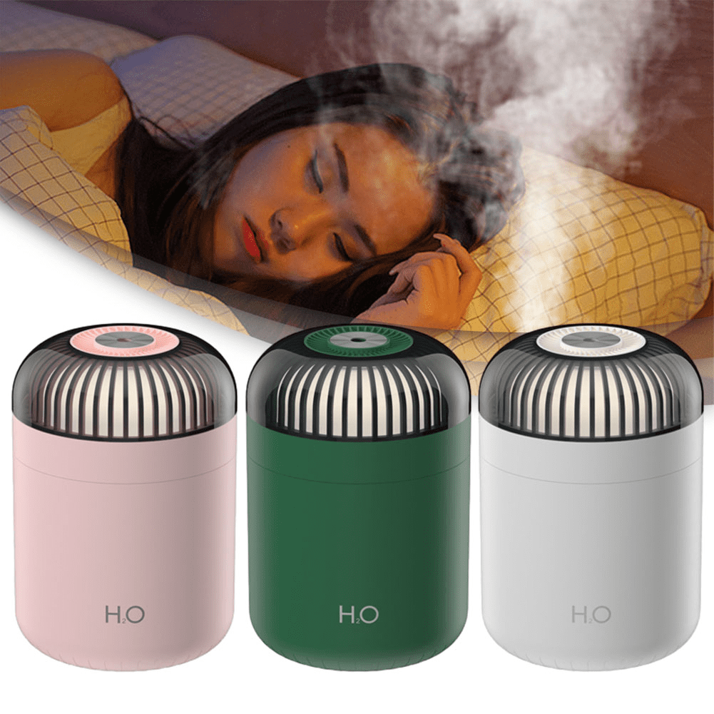 Fakrich Streaming Light Humidifiers for Bedroom,Colorful Night Light ...