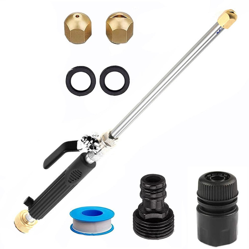 Fakrich Upgraded Jet Nozzle for Garden Hose Power Washer Wand Hydro Jet ...