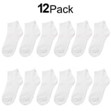Falari Bulk Young Small Boy Toddler and Kids Cotton Socks 12/24 Pairs ...