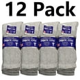 Falari 12 Pairs Diabetic Crew Socks, Cotton Socks for Circulation ...