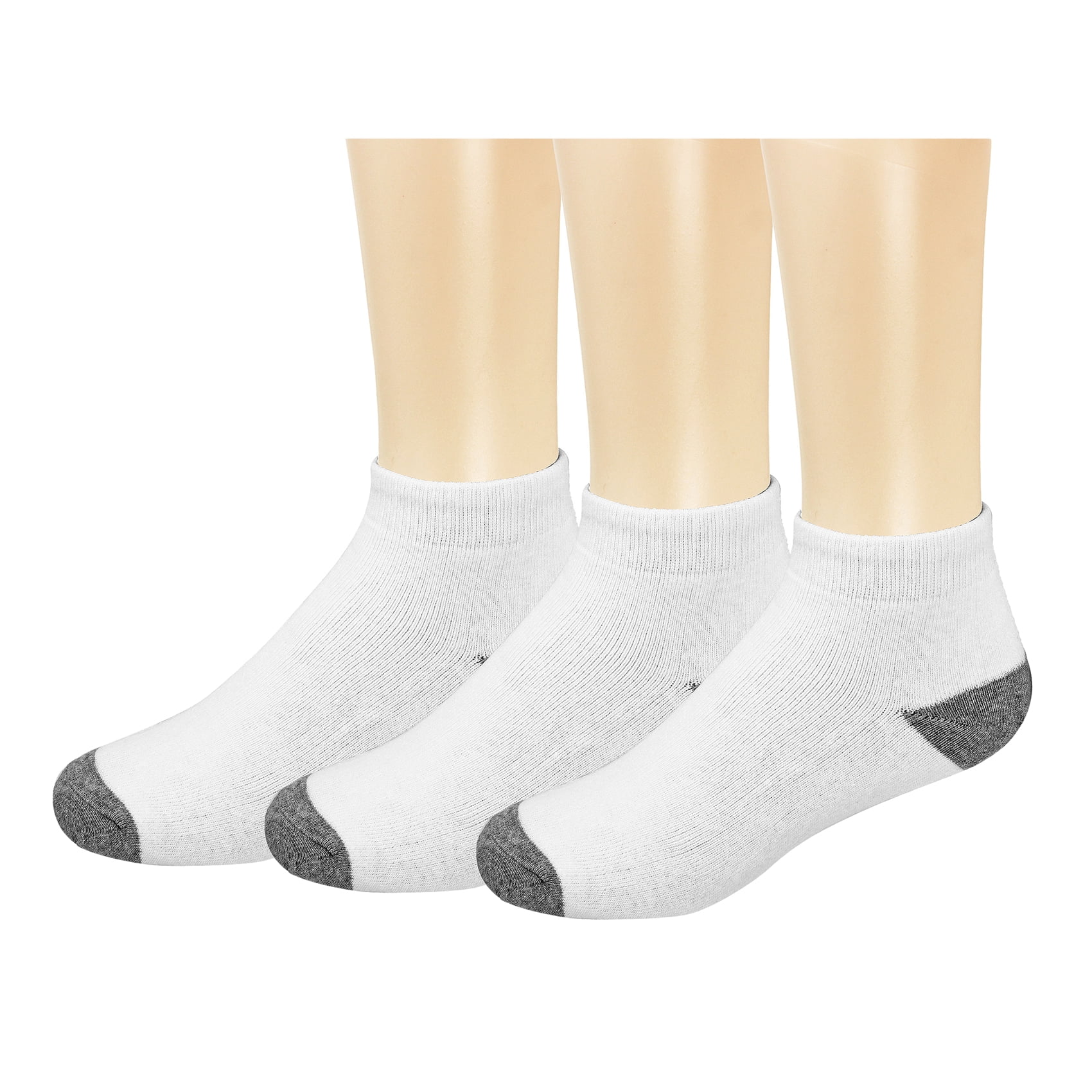 Falari 3-Pack Classic Cotton Ankle Socks - Walmart.com
