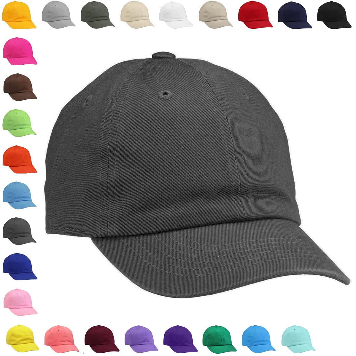 Falari Boy & Girl Baseball Cap Kids Hat Soft Cotton Adjustable Size for ...