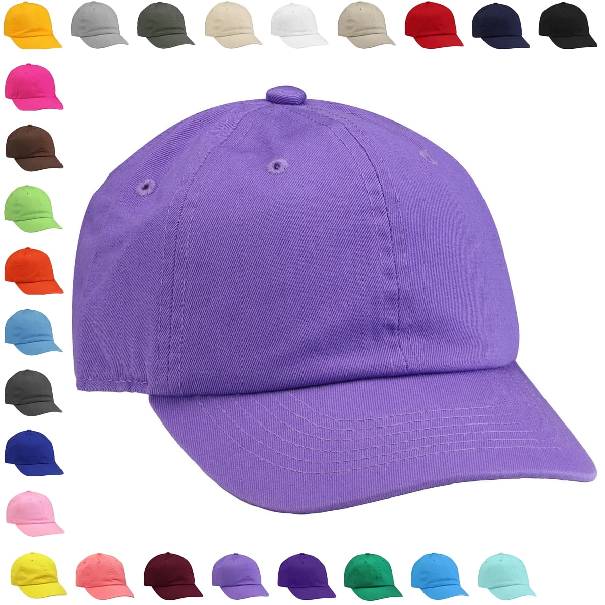 Falari Toddler Baseball Cap - Soft Cotton, Adjustable Size, Washable ...