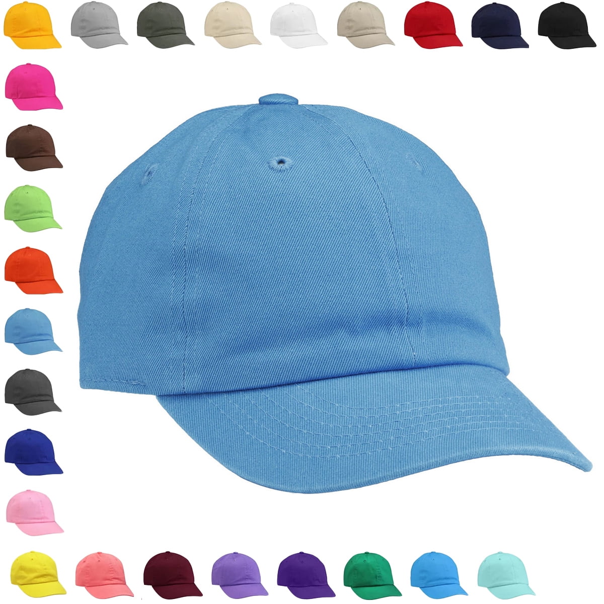 Falari Boy & Girl Baseball Cap Kids Hat Soft Cotton Adjustable Size for ...