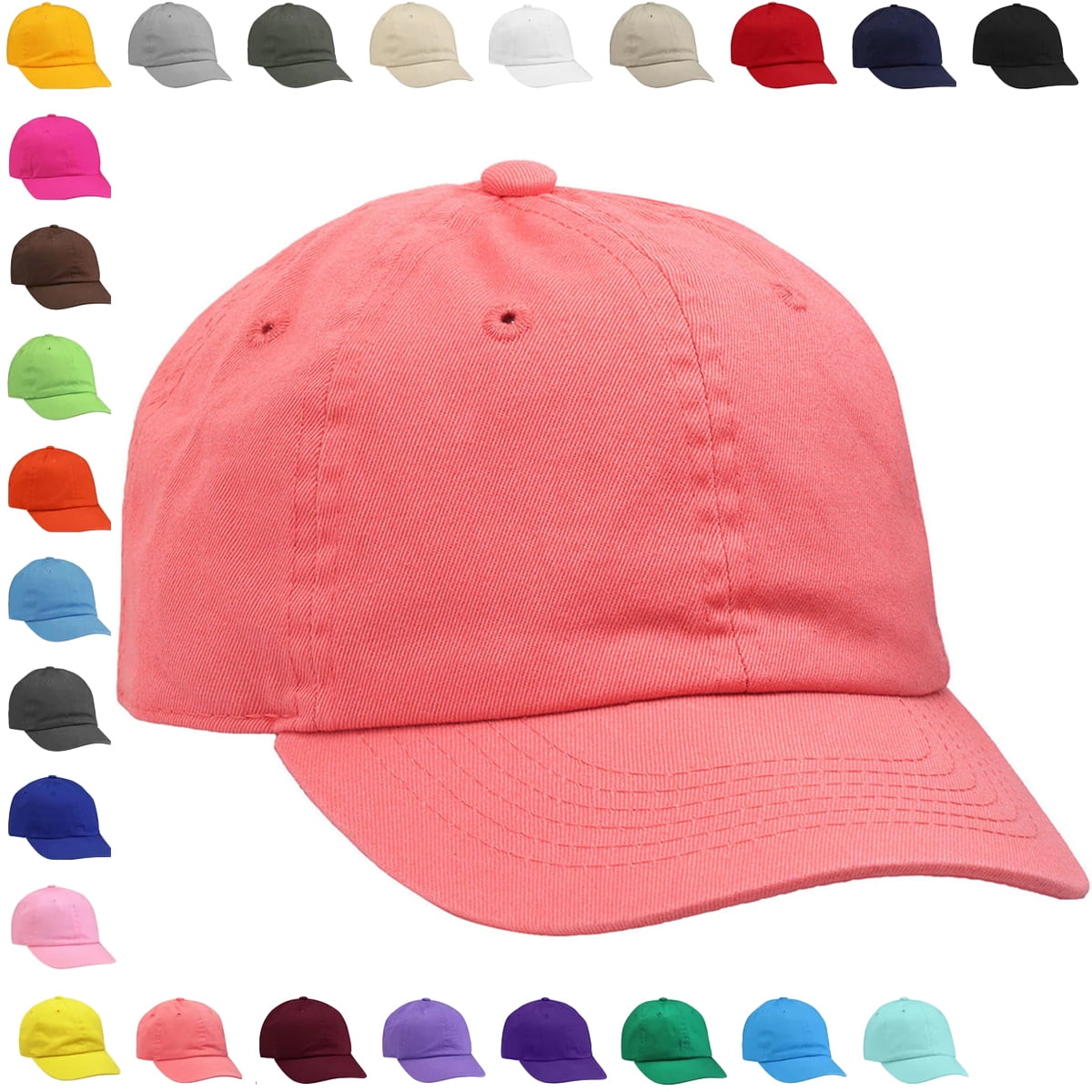 Falari Boy & Girl Baseball Cap Kids Hat Soft Cotton Adjustable Size for ...