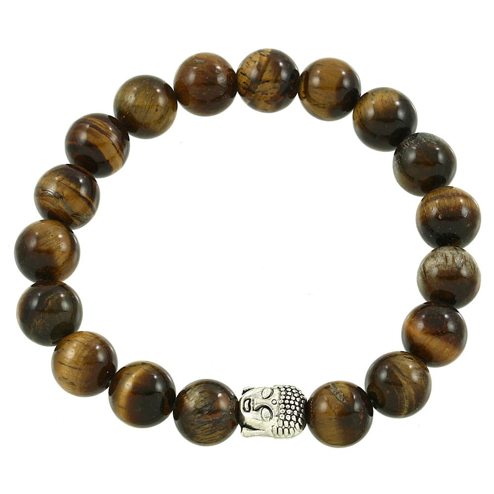 Falari Buddha Energy Natural Gemstone Bracelet - Walmart.com