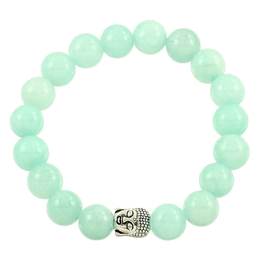Falari Buddha Energy Natural Gemstone Bracelet - Walmart.com