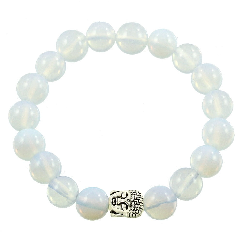 Falari Buddha Energy Natural Gemstone Bracelet - Walmart.com