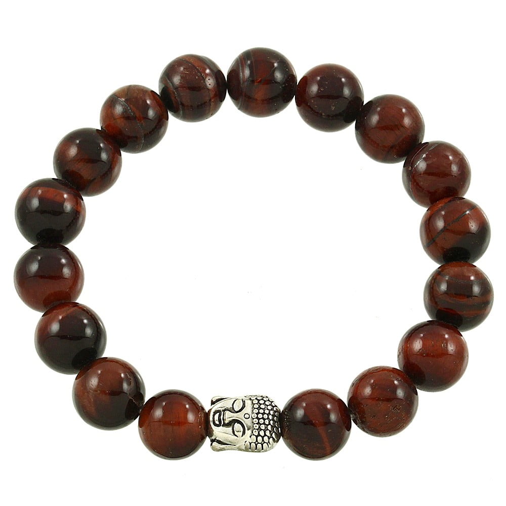 Falari Buddha Energy Natural Gemstone Bracelet - Walmart.com