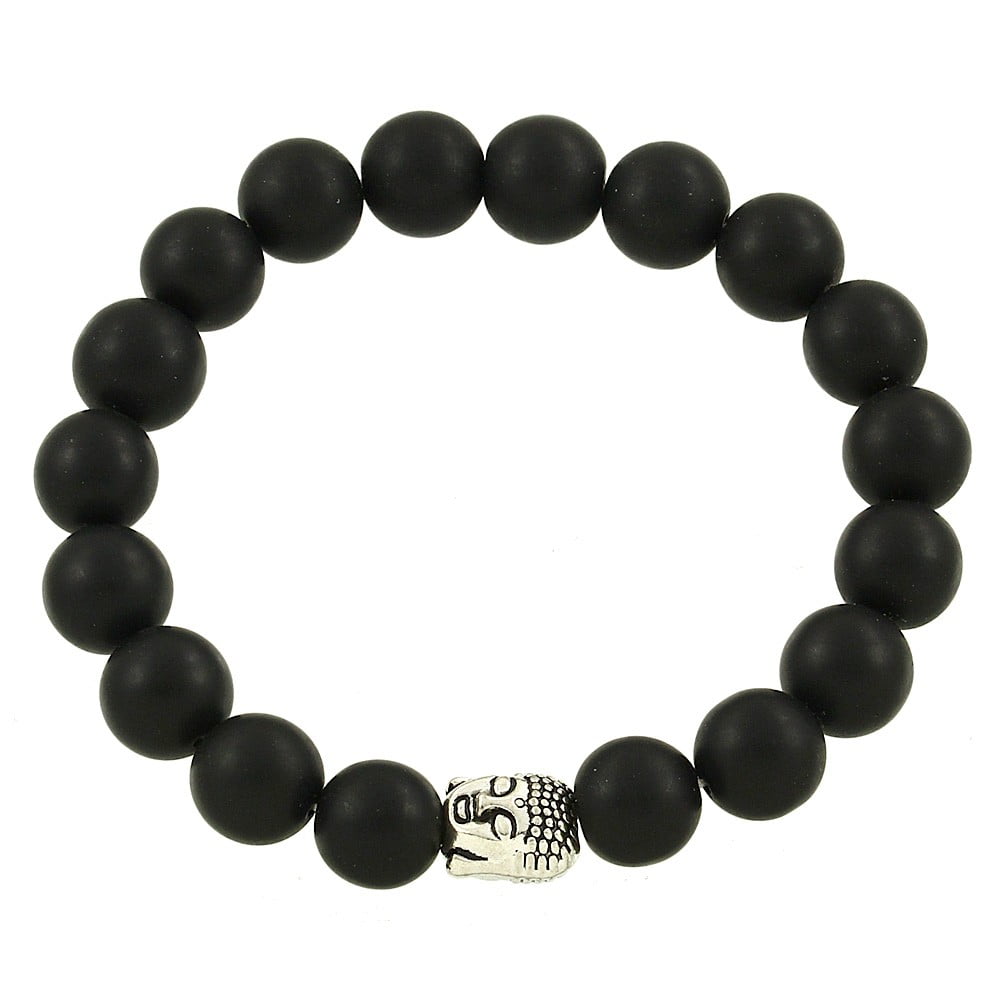 Falari Buddha Energy Natural Gemstone Bracelet - Walmart.com