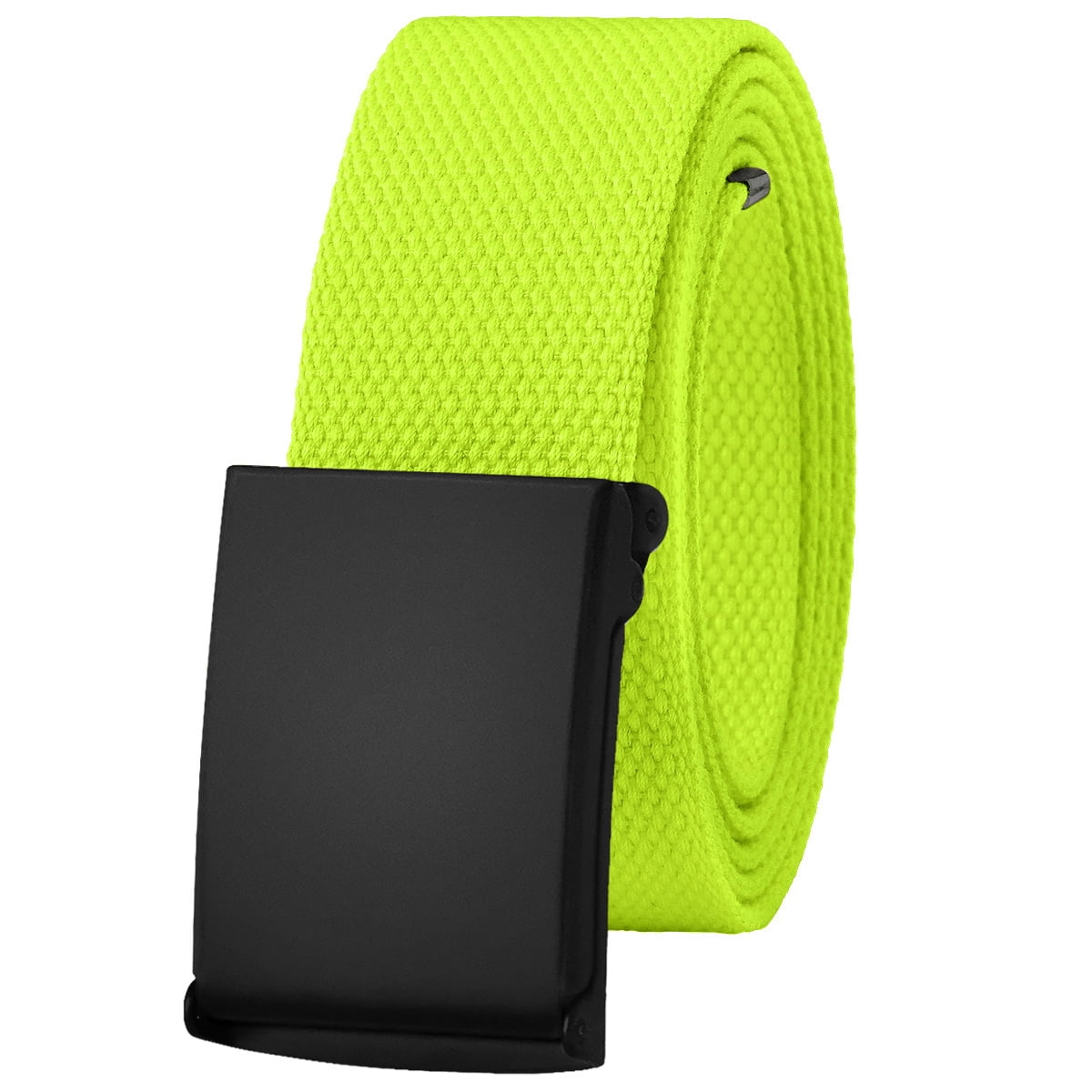 Falari Canvas Web Belt Adjustable Size Cut to Fit Golf Belt Flip Top ...