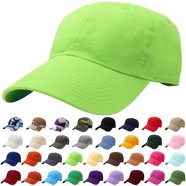 Baseball Caps Dad Hats 100% Cotton Unisex Plain Blank Adjustable ...